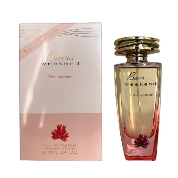Berries Weekend Pink Edition 100ml EDP with Deo Spray 250 - WorldNeeds